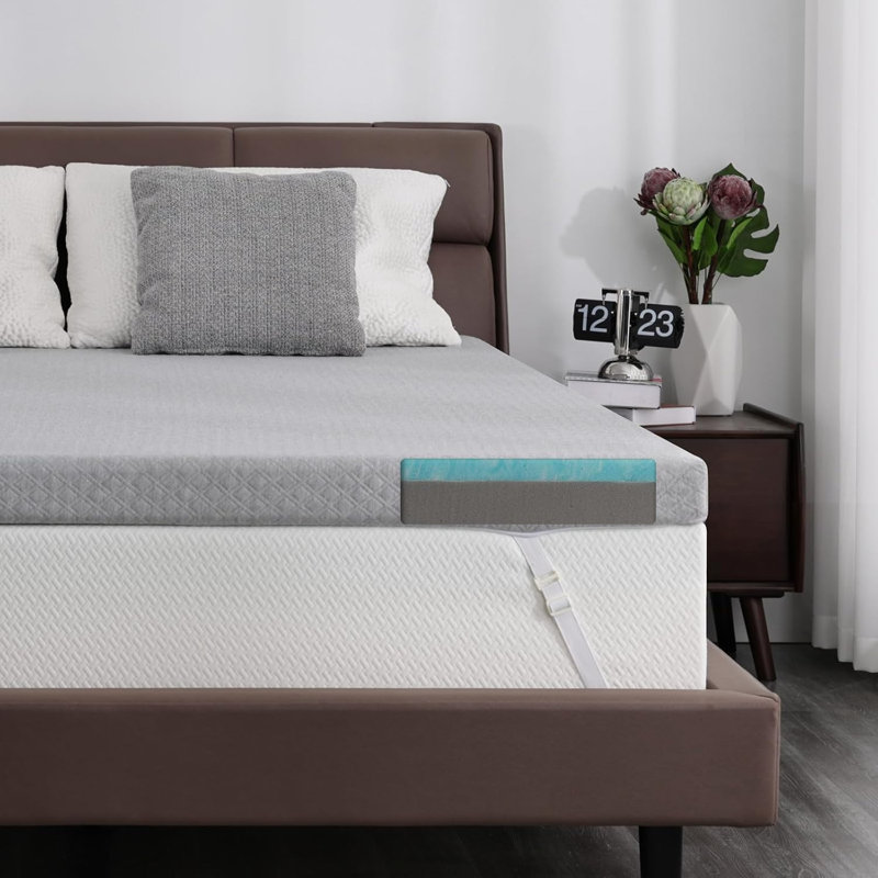 Charcoal mattress topper store